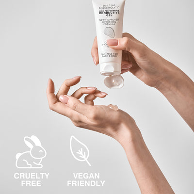 Conductive Gel for face, feet and sensitive skin + TENS, EMS ...
